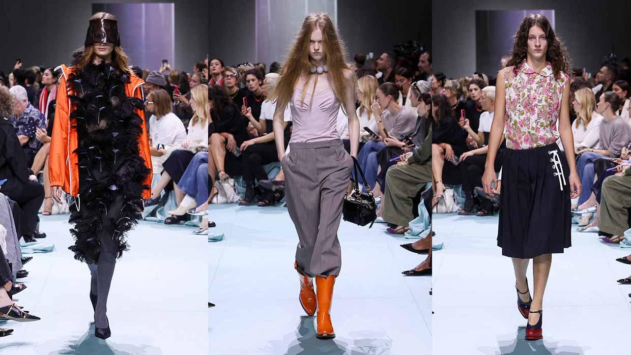 Prada Women's Spring Summer 2025 Fashion Show: Infinite Present